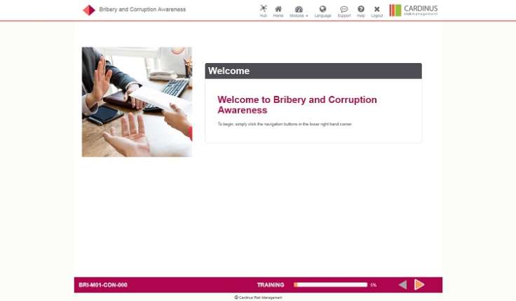 Anti-Bribery and Corruption Training Course for Employees
