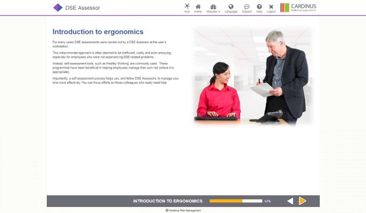 DSE Assessor E-Learning