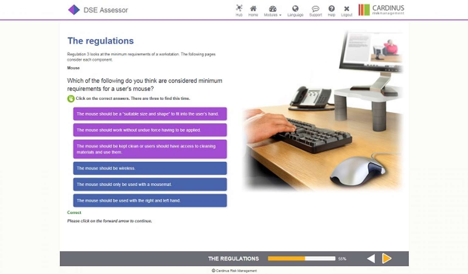 DSE Assessor E-Learning