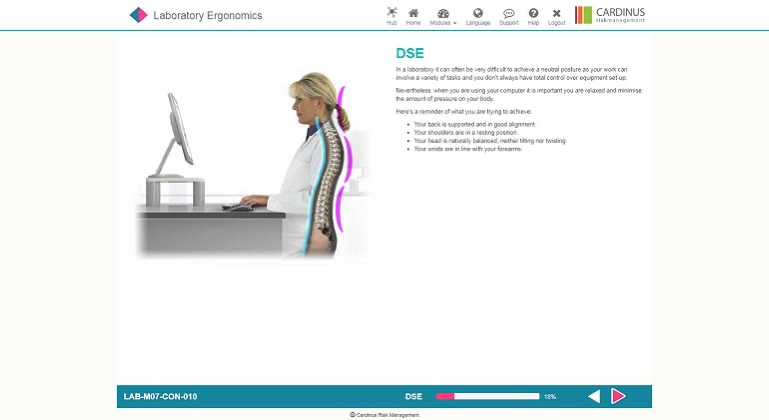 Laboratory Ergonomics E-Learning